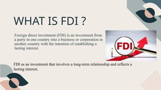 Group-4 Determinants of sustainable foreign direct investment in ...