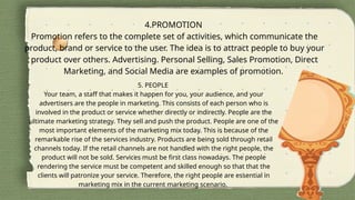 Entrepreneurship Module five the 7ps and branding | PPTX | Retail ...