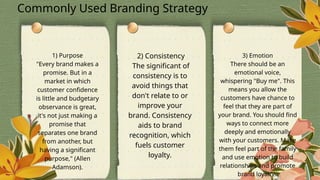 Entrepreneurship Module five the 7ps and branding | PPTX