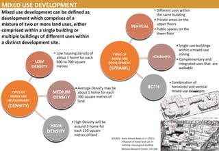 SOCIO ECONOMIC DETERMINANTS IN MIXED USE DEVELOPMENT | PPT