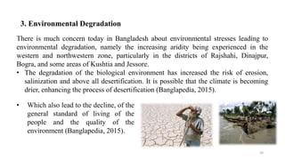 Bangladesh Resources and Environment | PPTX