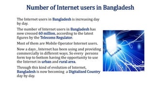 Internet in Bangladesh | PPT