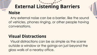 GROUP - 5- MACRO SKILLS: LISTENING. pptx | PPTX