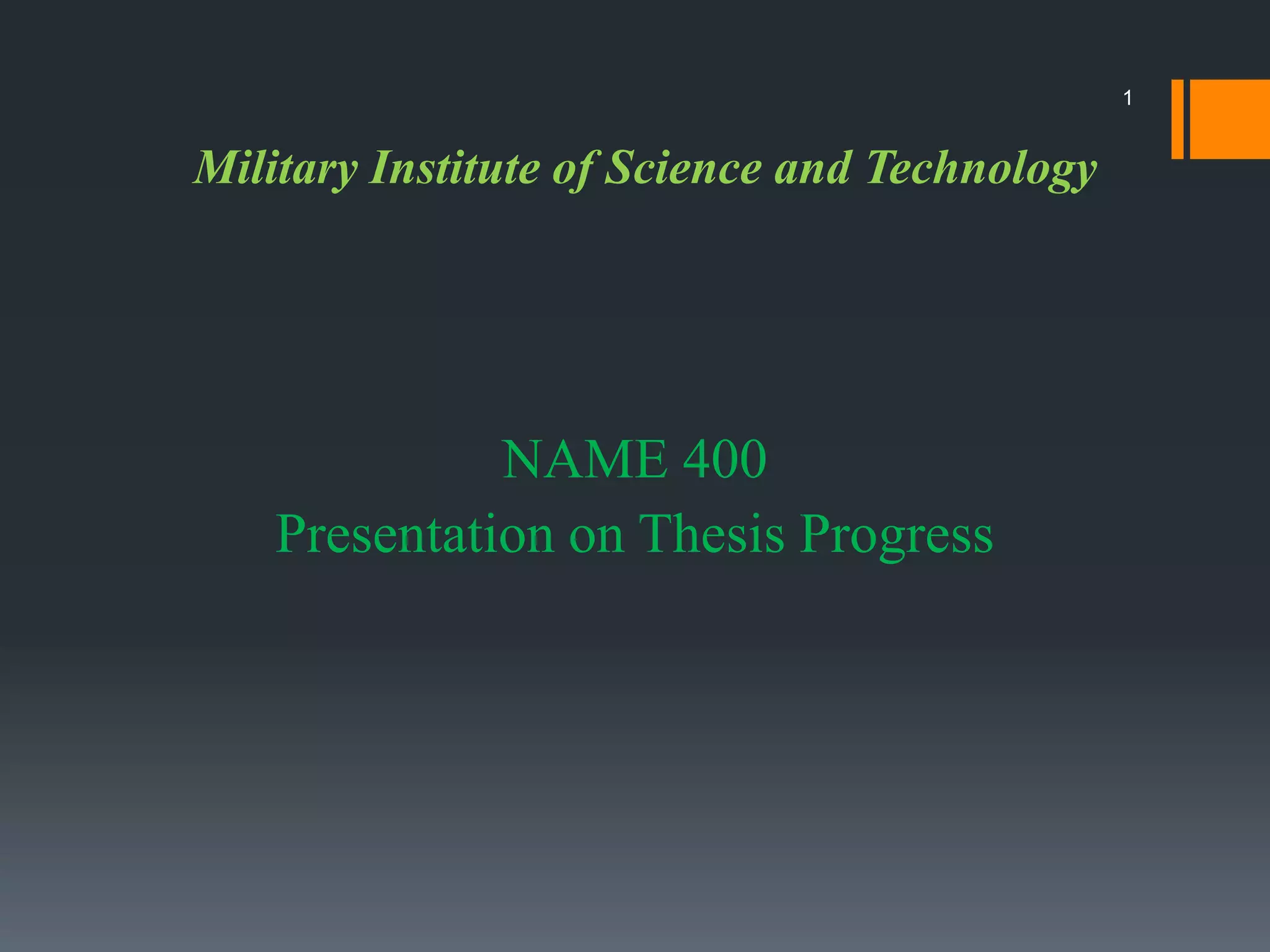 Thesis Progress Presentation.pptx