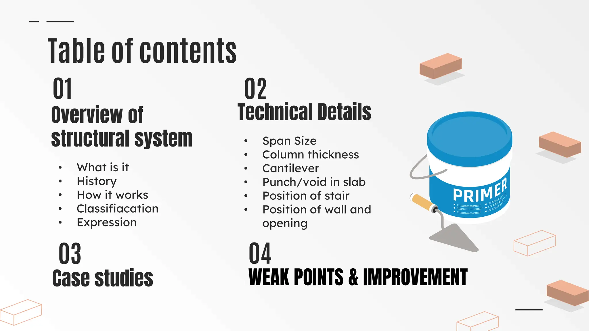 POST SLAB PRESENTATION FOR LEARNING BASIC STRUCTURAL SYSTEM OF A BUILDING. | PPTX