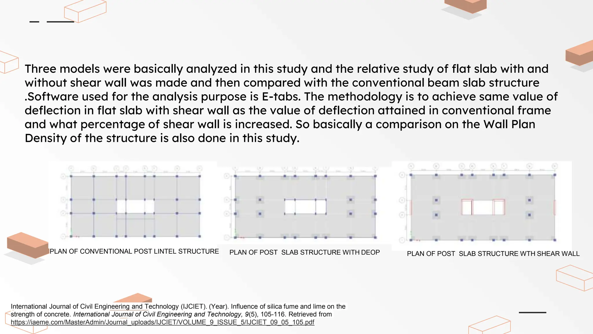 POST SLAB PRESENTATION FOR LEARNING BASIC STRUCTURAL SYSTEM OF A ...