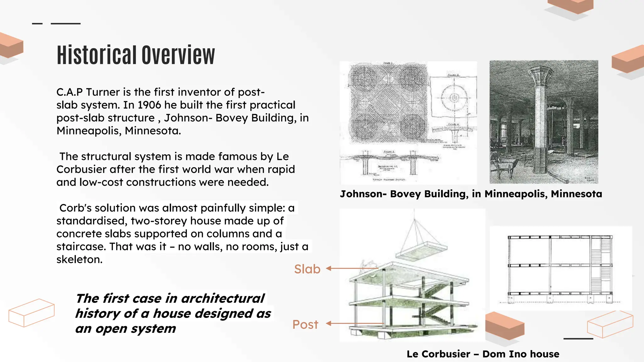 POST SLAB PRESENTATION FOR LEARNING BASIC STRUCTURAL SYSTEM OF A ...