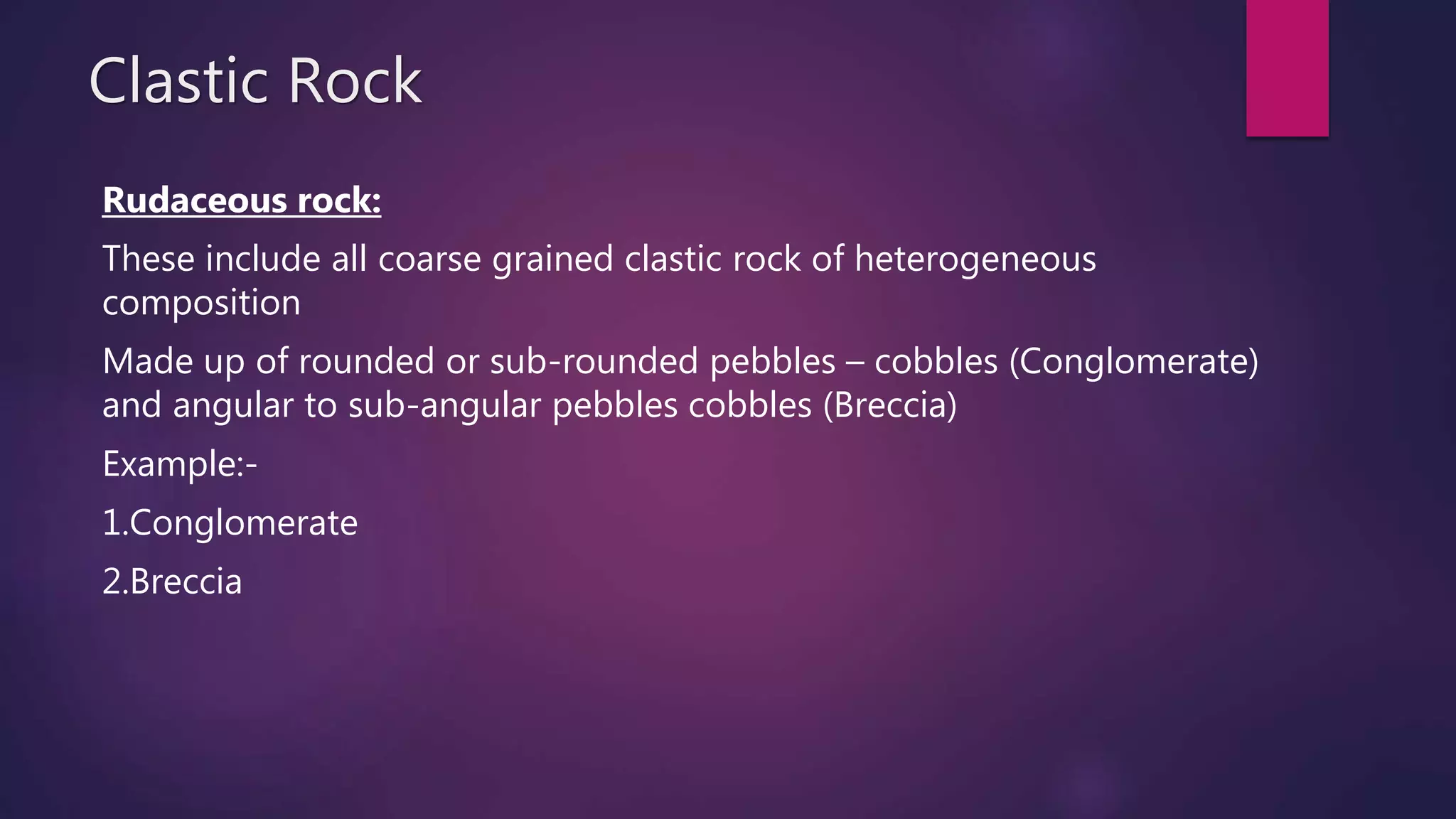 Clastic and Non-Clastic Sediments | PPTX