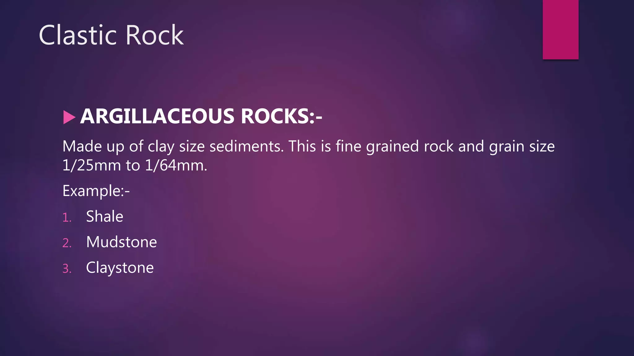 Clastic and Non-Clastic Sediments | PPTX