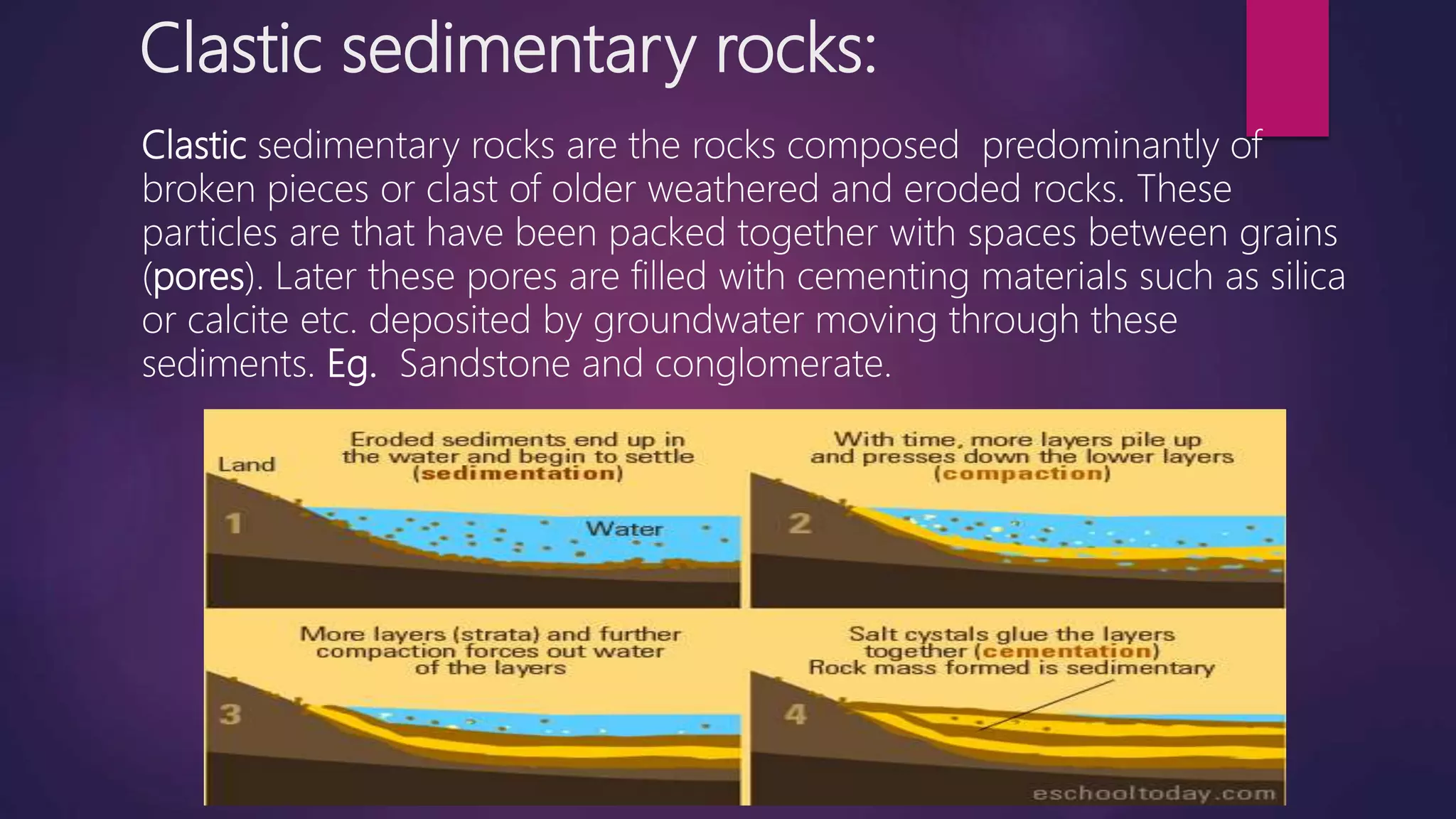 Clastic and Non-Clastic Sediments | PPTX