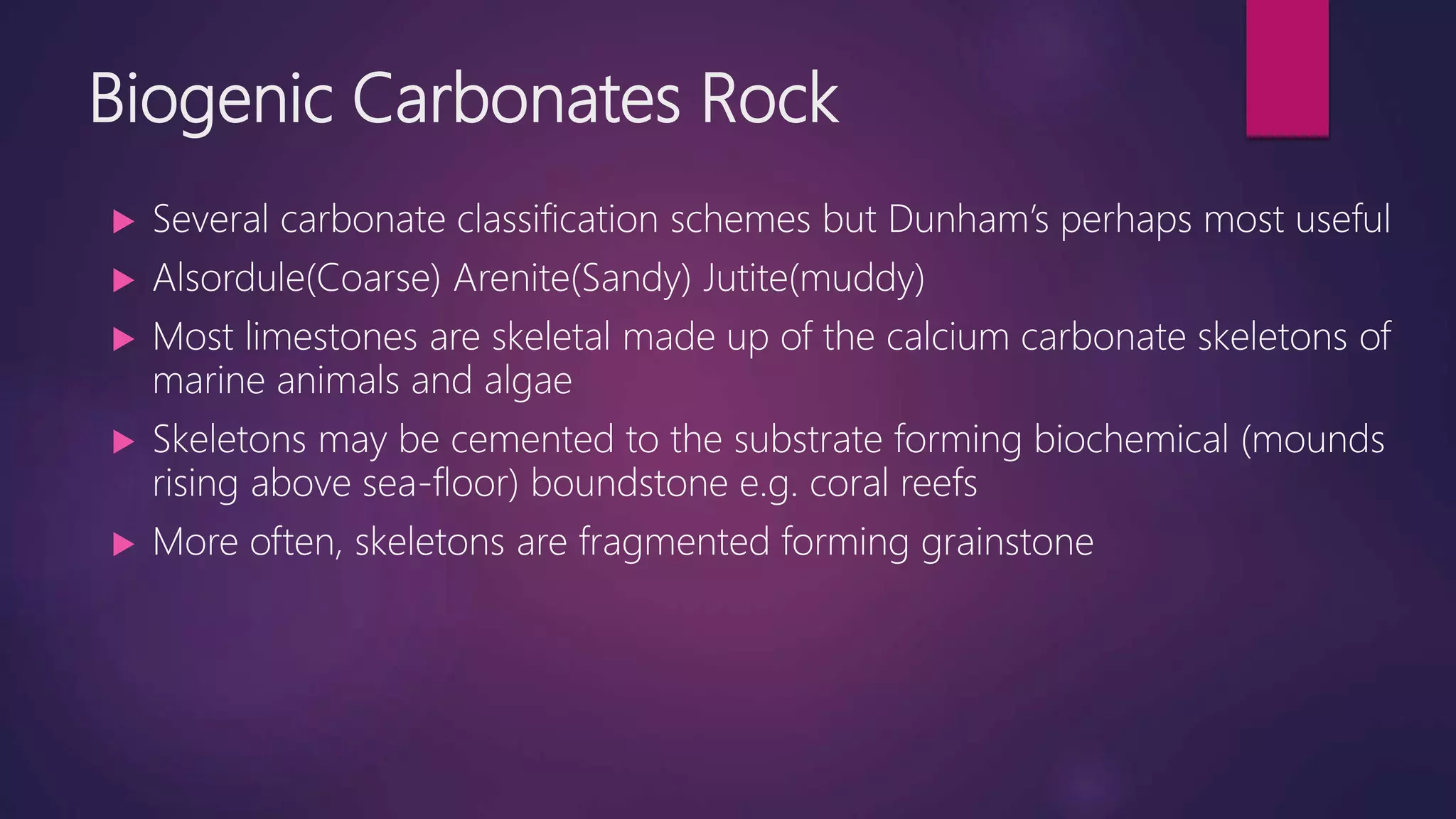Clastic and Non-Clastic Sediments | PPTX