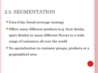 Coca Cola Strategy | PPT