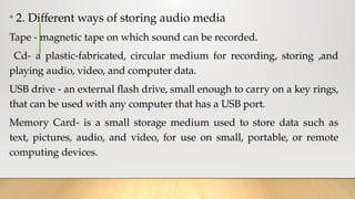 Group-6-O.pptx MIL GRADE 12....g.....??? | PPTX | Digital Audio ...