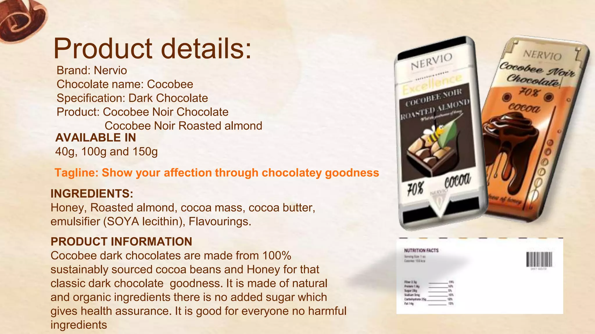 Marketing plan of chocolate | PPTX