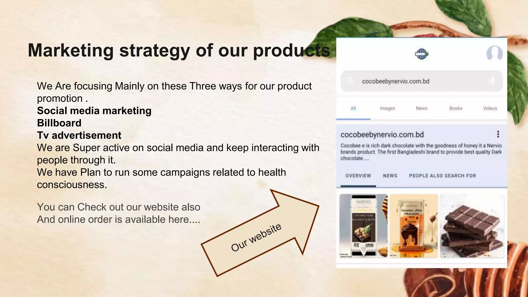Marketing plan of chocolate | PPTX
