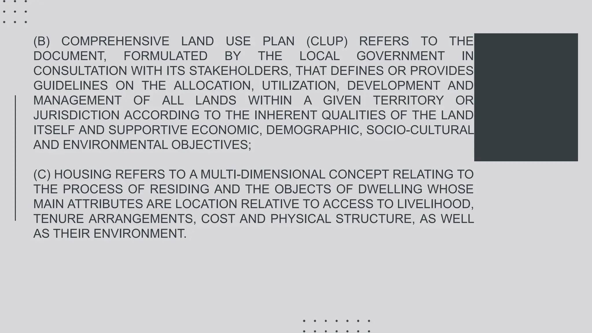 Laws About Urban Planning - GROUP 6 BSARCH 5-1 | PPTX