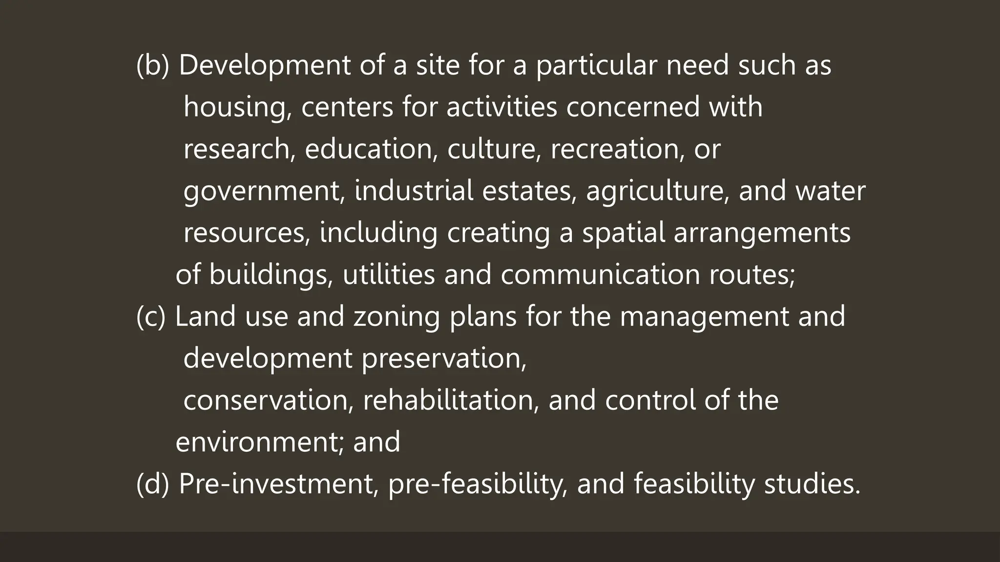 Laws About Urban Planning - GROUP 6 BSARCH 5-1 | PPTX