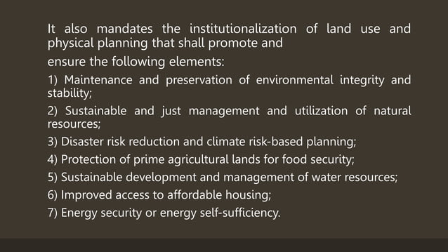 Laws About Urban Planning - GROUP 6 BSARCH 5-1 | PPTX | Government ...