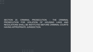 Laws About Urban Planning - GROUP 6 BSARCH 5-1 | PPTX