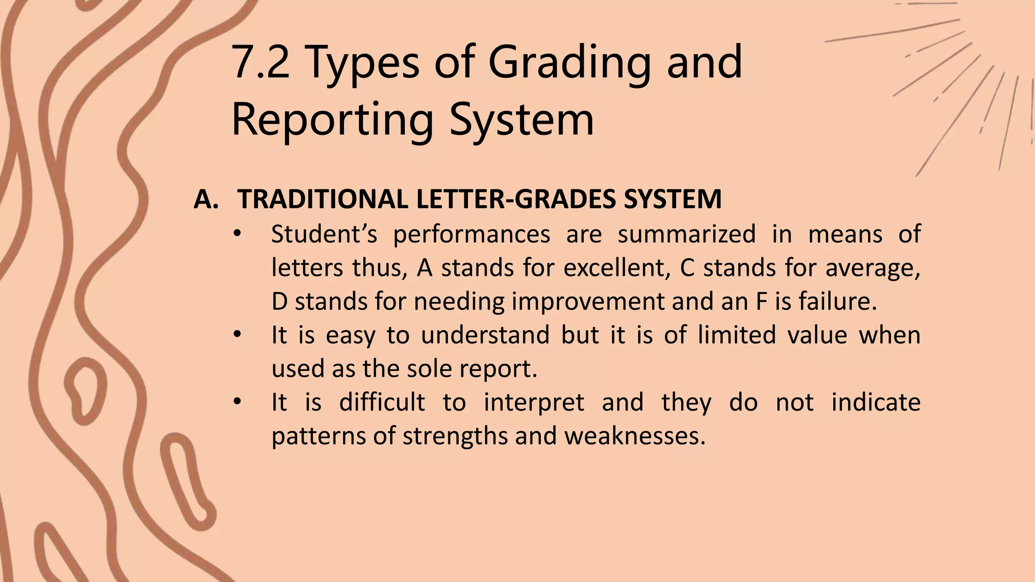 Chapter 7 - Grading and Reporting | PPTX
