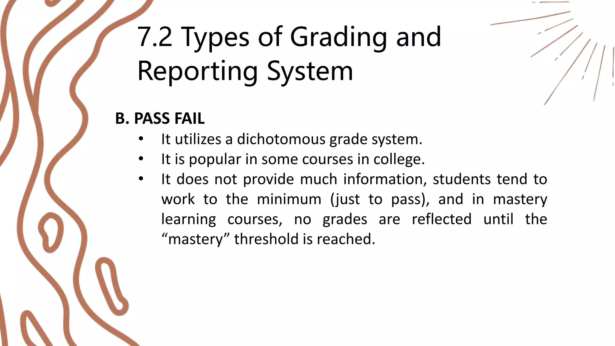 Chapter 7 - Grading and Reporting | PPTX