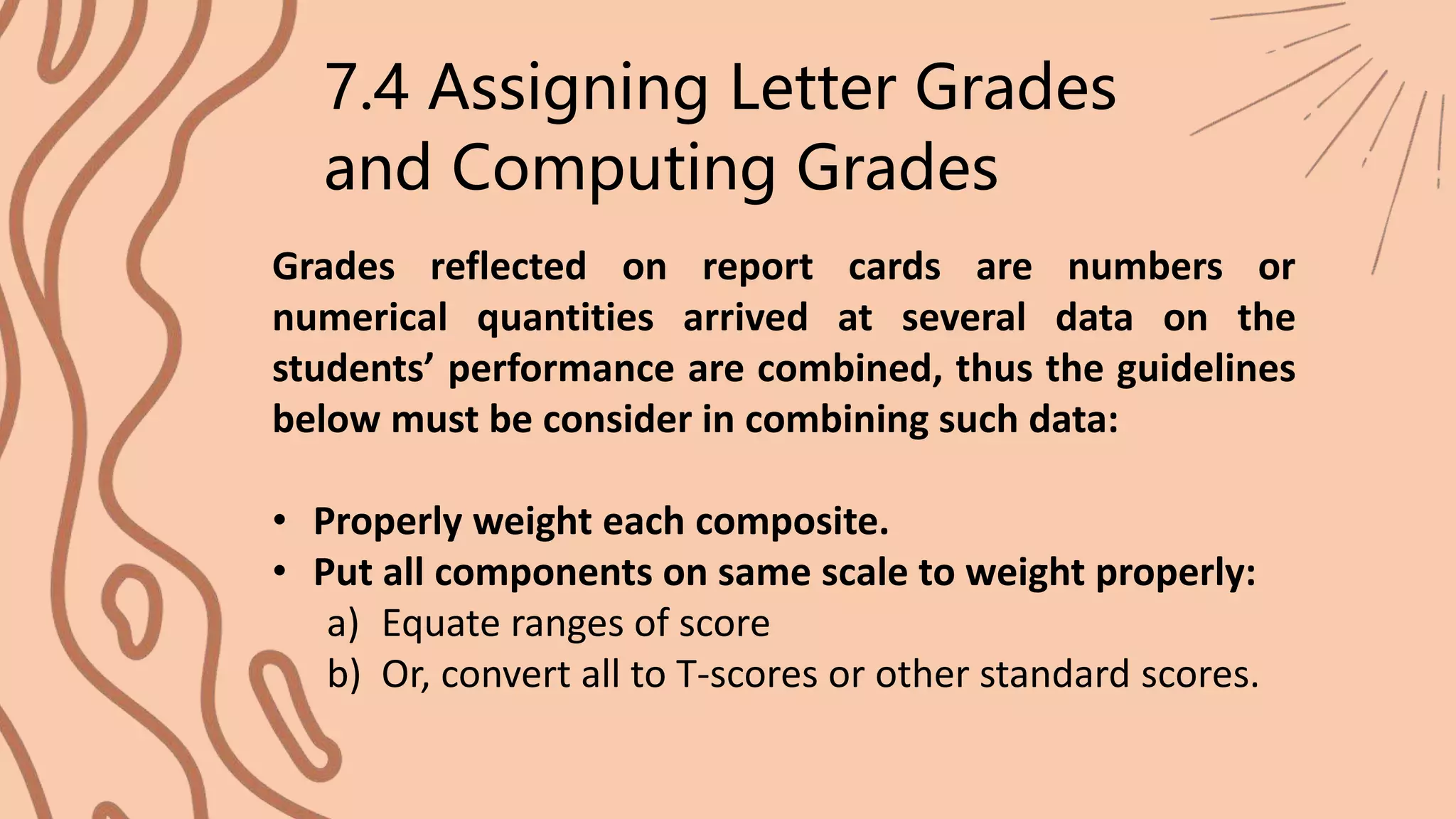 Chapter 7 - Grading and Reporting | PPTX