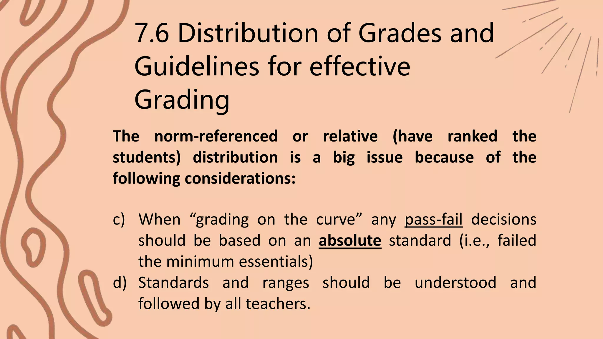Chapter 7 - Grading and Reporting | PPTX