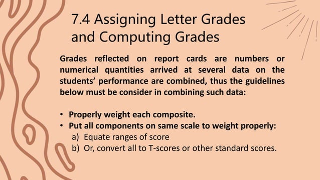 Chapter 7 - Grading and Reporting | PPTX