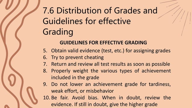 Chapter 7 - Grading and Reporting | PPTX