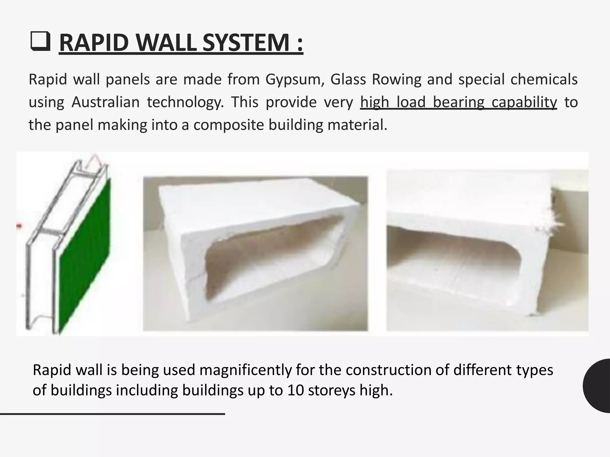 ALTERNATE BUILDING MATERIALS & TECHNOLOGICAL ALTERNATIVES IN ...