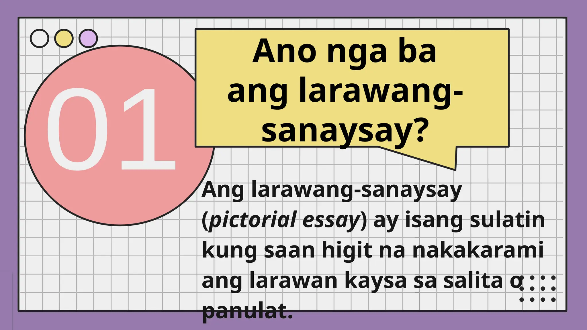 Introduksyon sa Larawang-Sanaysay Grade 12 | PPTX