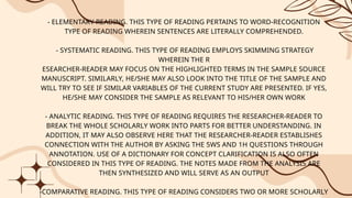SELECTING REVIEW OF RELEVANT LITERATURES | PPTX