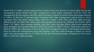 Ownership Structure, Corporate Governance and Firm Value: Evidence From ...