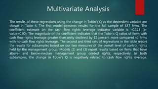Ownership Structure, Corporate Governance and Firm Value: Evidence From ...