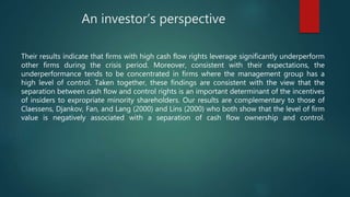 Ownership Structure, Corporate Governance and Firm Value: Evidence From ...