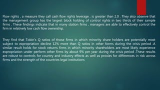 Ownership Structure, Corporate Governance and Firm Value: Evidence From ...