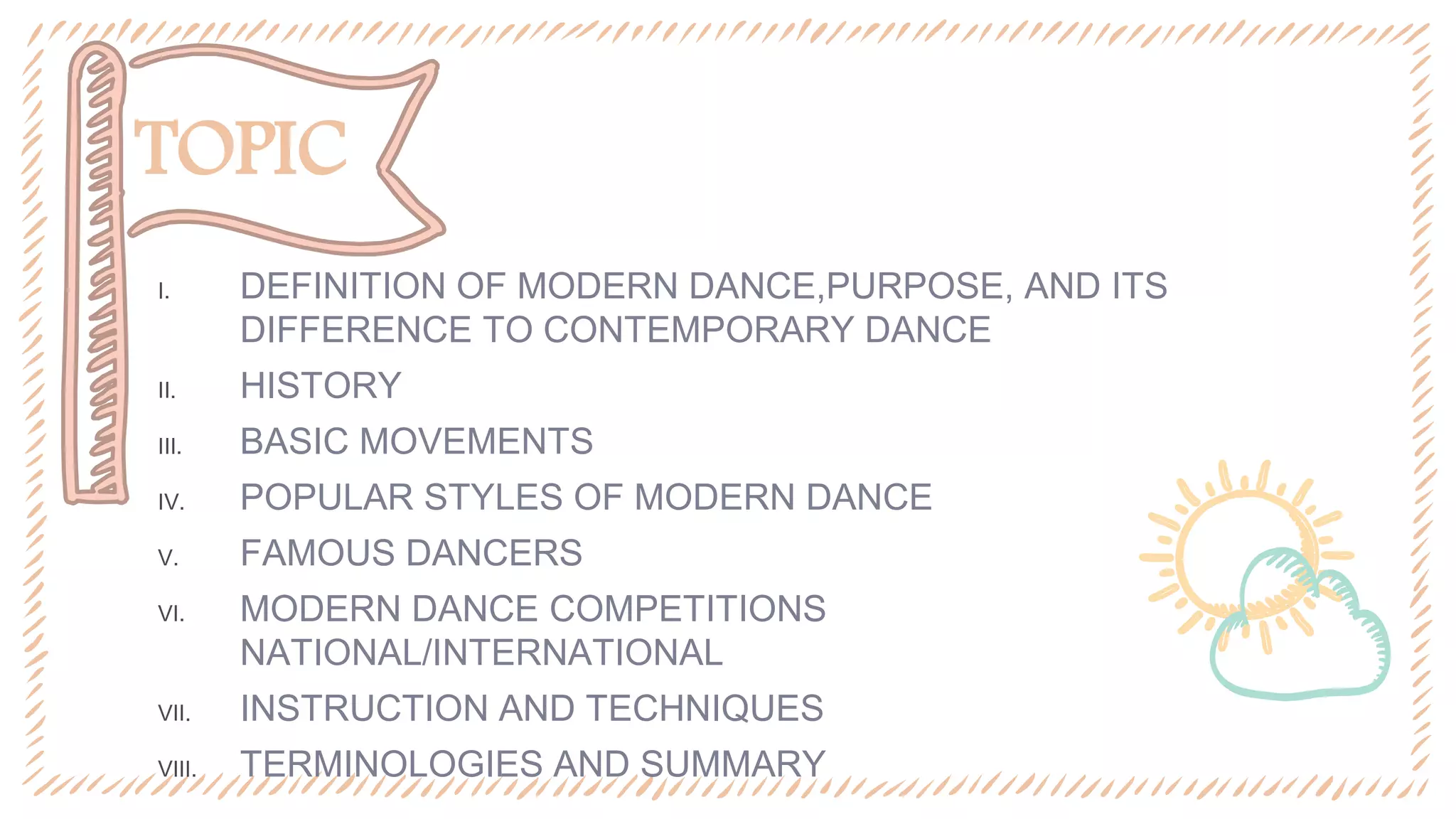 Introduction to Modern Dance | PPTX