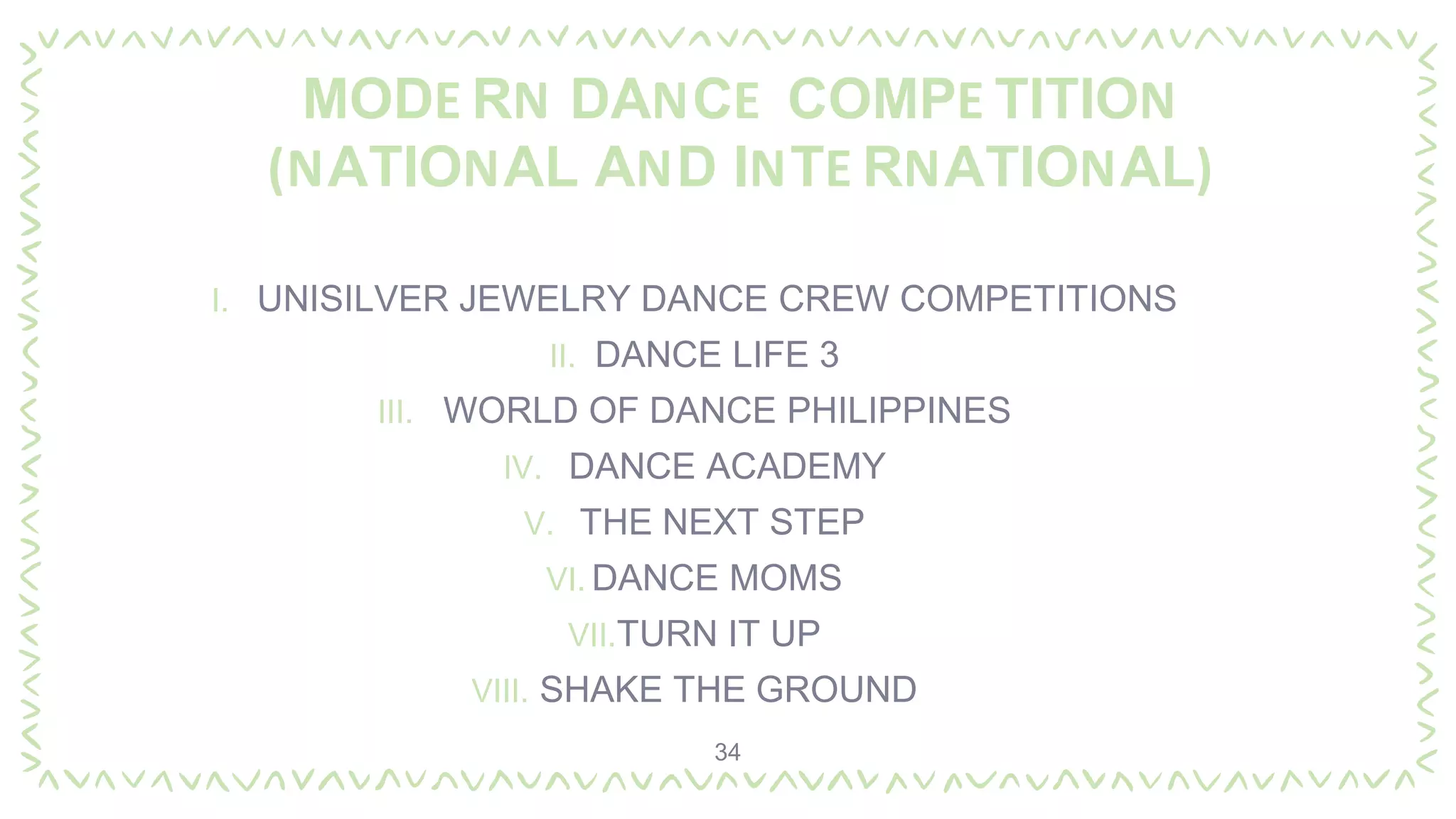 Introduction to Modern Dance | PPTX