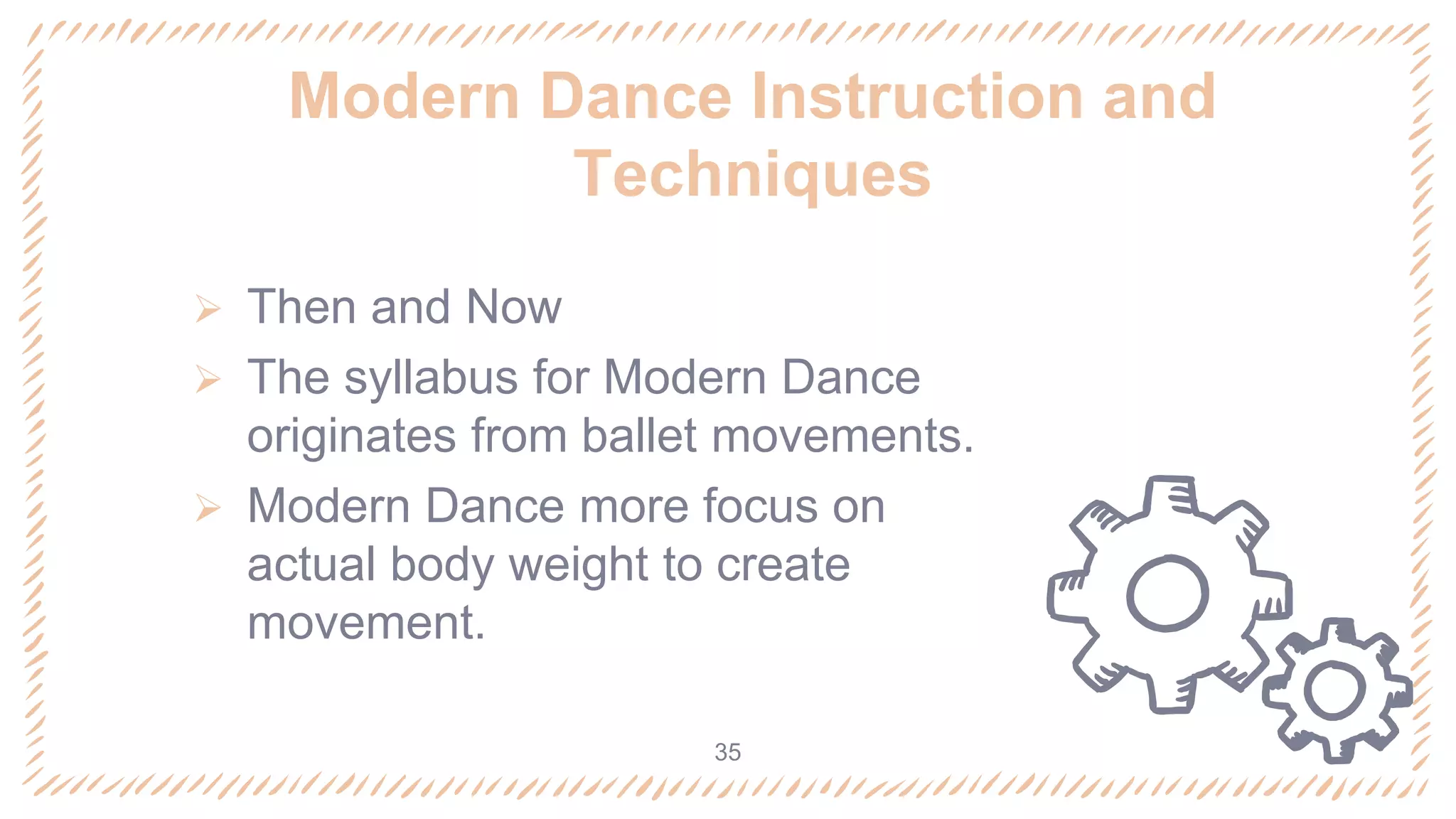 Introduction to Modern Dance | PPTX