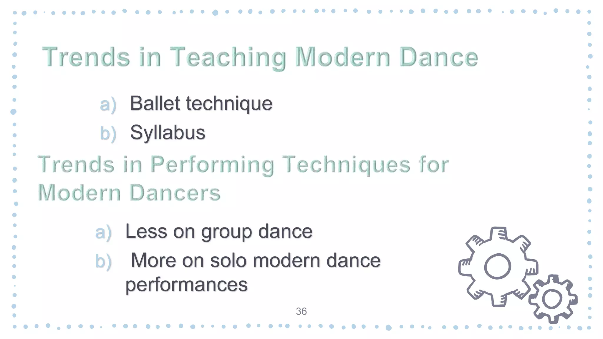 Introduction to Modern Dance | PPTX