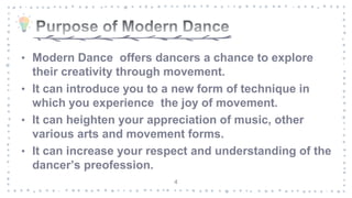 Introduction to Modern Dance | PPTX