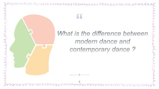 Introduction to Modern Dance | PPTX