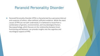 Group - 8 - Personality Disorders. Presentation.pptx