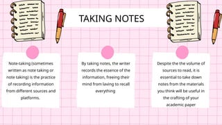 Referencing _ and Note _ Taking _ Skills | PPTX