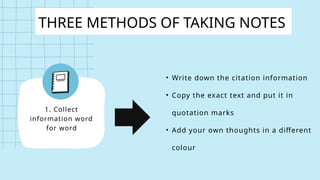 Referencing _ and Note _ Taking _ Skills | PPTX
