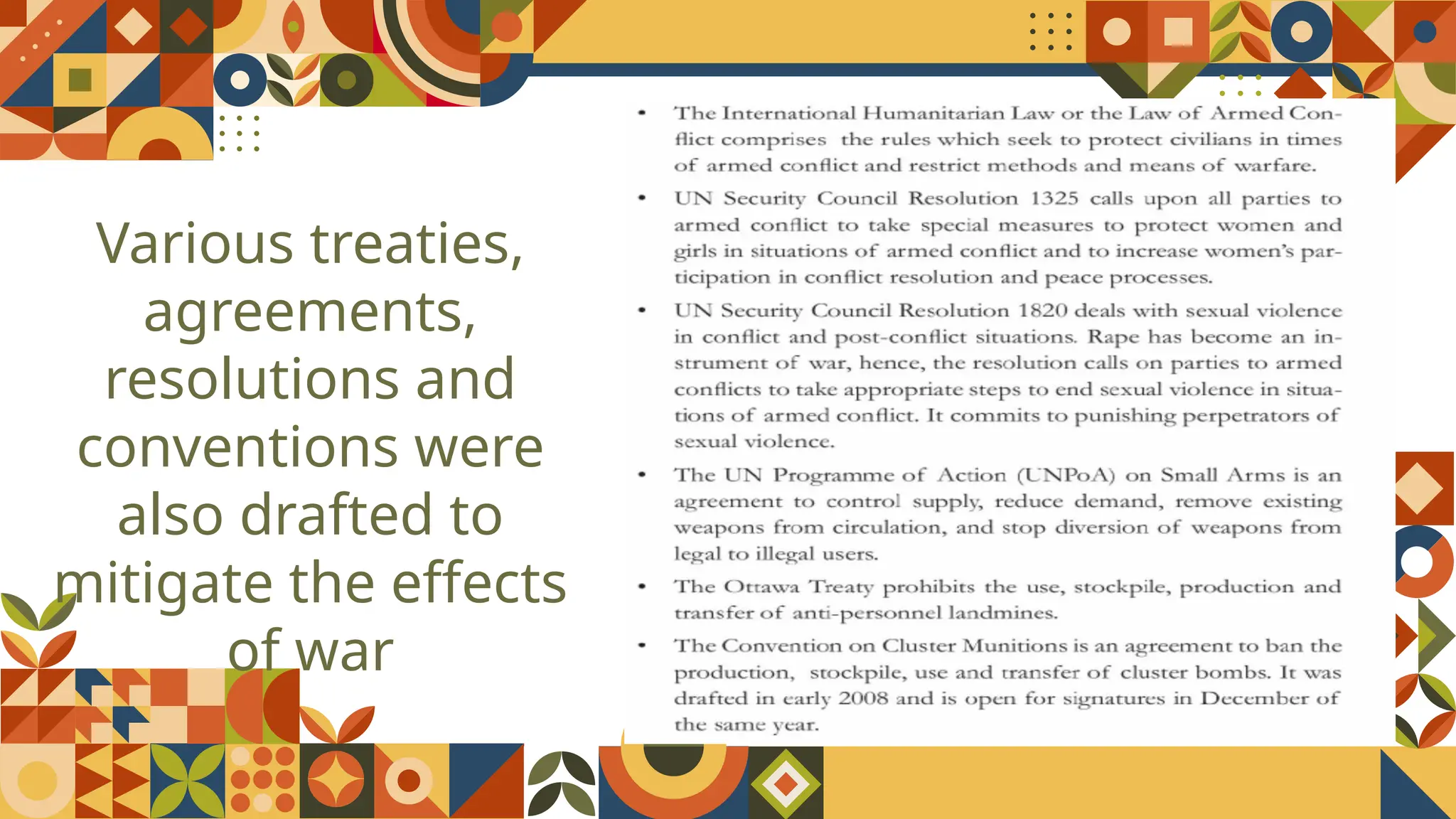 Group-8- challenging the war system.pptx | Death, Injury, or Military ...