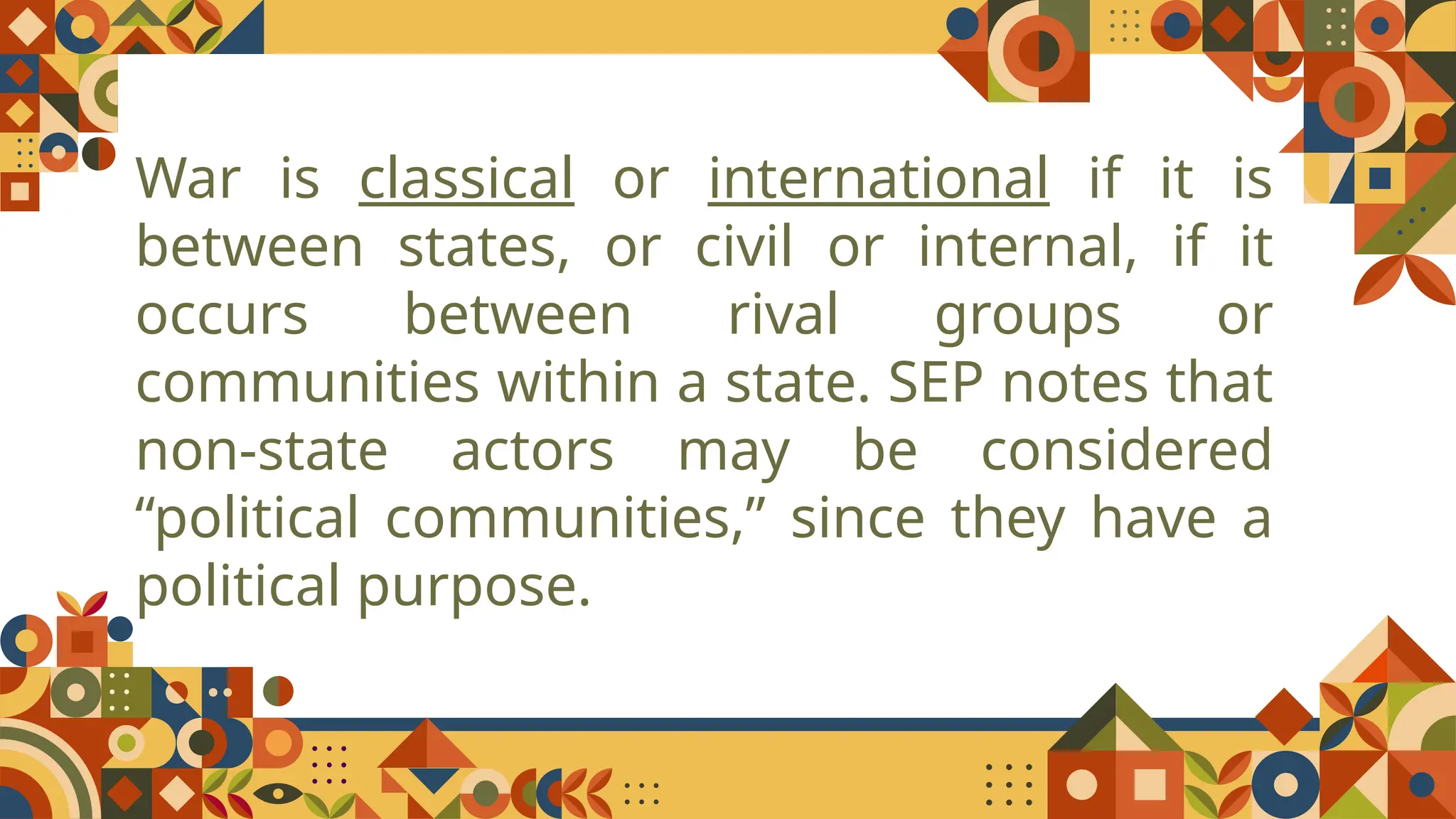 Group-8- challenging the war system.pptx | Death, Injury, or Military ...