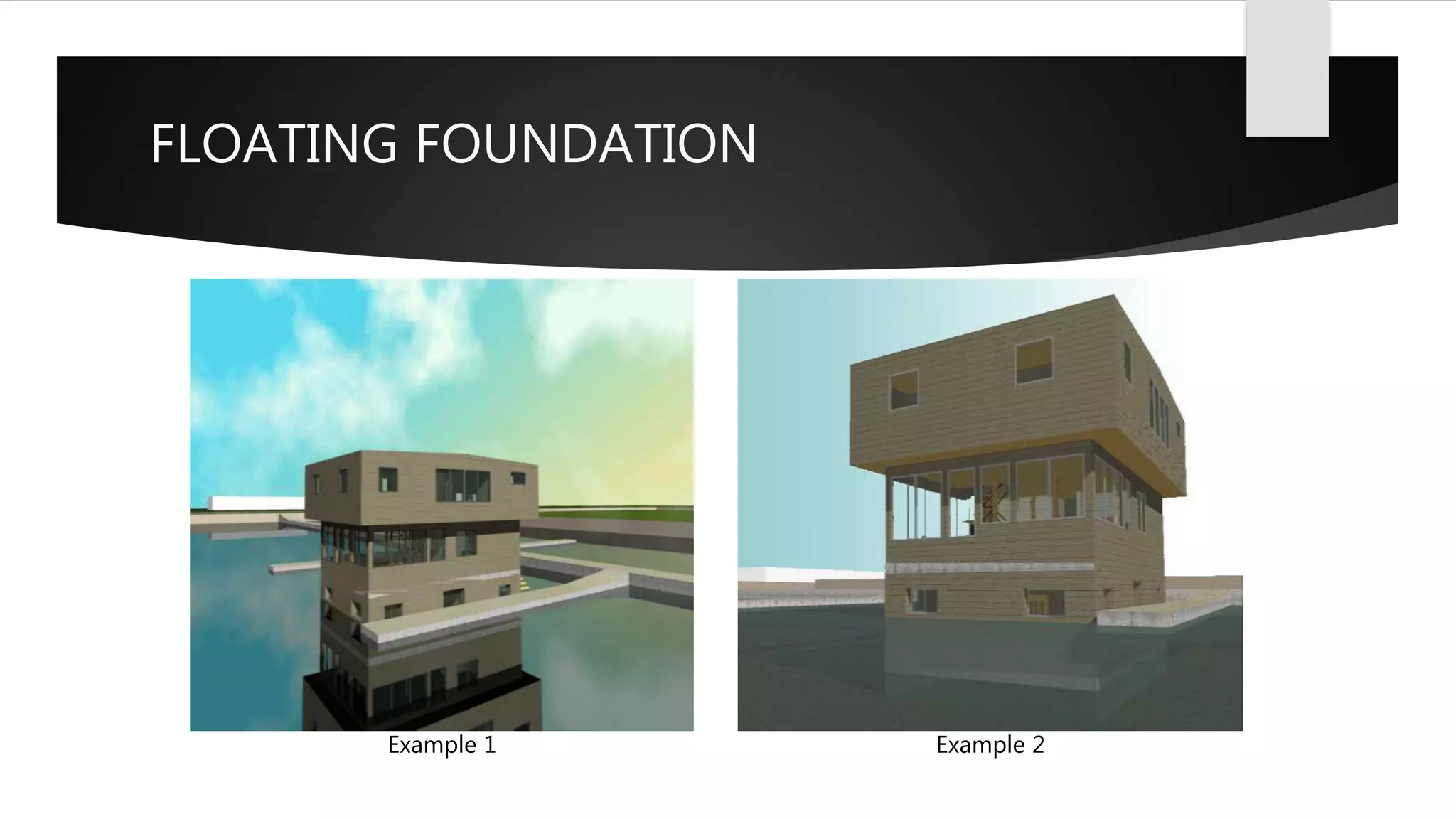 Case study on floating foundation | PPTX