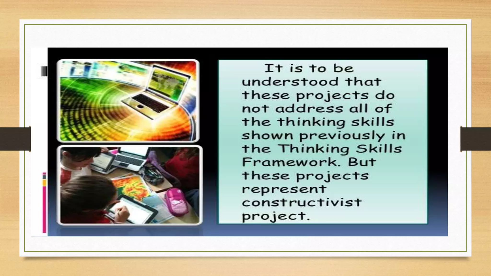 Higher Thinking skills through IT Based Projects | PPTX