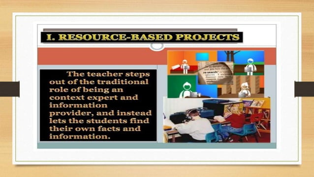 Higher Thinking skills through IT Based Projects | PPTX